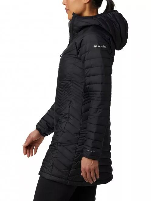 Columbia Powder Lite Mid Jacket női utcai kabát - fekete | Dockyard