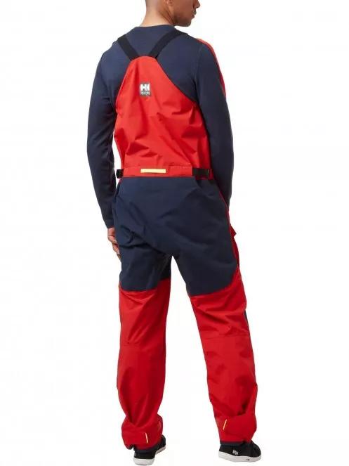 Helly Hansen Salt Coastal Bib férfi vitorlás overál - piros | Dockyard
