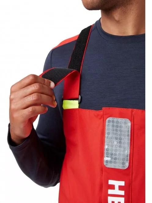 Helly Hansen Salt Coastal Bib férfi vitorlás overál - piros | Dockyard