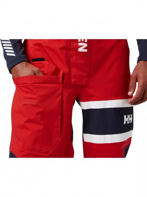Helly Hansen Salt Coastal Bib férfi vitorlás overál - piros | Dockyard